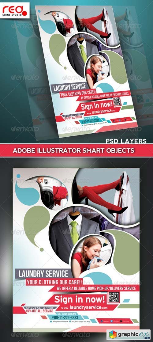 Adobe Illustrator Magazine Template